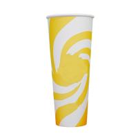 China Low Price Custom Printing Surprise Blind Box Coffee Milk Tea Paper Cup with Large Capacity and Compartment for sale