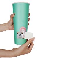 China Customized Logo Size Disposable Food Milk Tea Coffee Surprise Blind Box Milk Paper Cup for sale