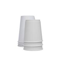 China Customized logo Eco-friendly 100% Biodegradable Food Grade Bamboo Pulp Water-based Coating Coffee Milk Paper Cup with Lid for sale