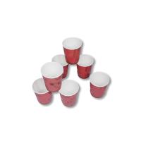 China Customized logo Size Wholesale Coffee Milk Hot Drinks Disposable Eco-friendly Food Grade Bamboo Pulp Paper Cups for sale