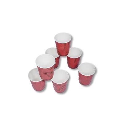 China Customized logo Size Wholesale Coffee Milk Hot Drinks Disposable Eco-friendly Food Grade Bamboo Pulp Paper Cups for sale