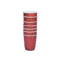 China Customized logo Size Wholesale Coffee Milk Hot Drinks Disposable Eco-friendly Food Grade Bamboo Pulp Paper Cups for sale