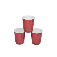 China Customized logo Size Wholesale Coffee Milk Hot Drinks Disposable Eco-friendly Food Grade Bamboo Pulp Paper Cups for sale