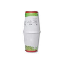China Wholesale Customized logo Size Eco-friendly Recyclable Plastic Free Disposable Coffee Hot Drink Cups for sale