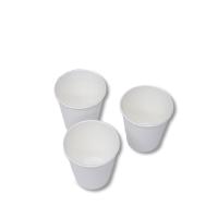 China Eco-friendly Custom Size logo 100% Biodegradable Plastic Free Water-based Coating Customized Disposable Coffee Paper Cup for sale