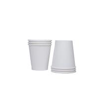 China Eco-friendly Custom Size logo 100% Biodegradable Plastic Free Water-based Coating Customized Disposable Coffee Paper Cup for sale