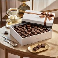 China OEM ODM High-end Custom logo Chocolate Truffle Packaging Gift Box Chocolate Paper Box for sale