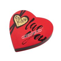 China Valentine's Day Wholesale Customized Logo Chocolate Truffle Paper Packaging Gift Box Chocolate Box with Ribbon for sale