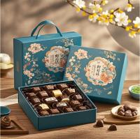 China High End Customized logo Luxurious Food Grade Chocolate Truffle Paper Packaging Box Chocolate Gift Box for sale