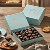 China Wholesale Customized Chocolate Packaging Boxes Luxurious Logos Customized Chocolate Gift Boxes for sale