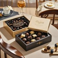 China Wholesale Customized Luxury logo Chocolate Packaging Box Chocolate Gift Box with Ribbon for sale