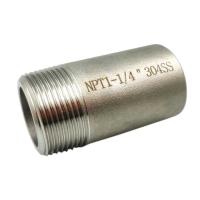 China Forged Threaded Reducing Carbon Steel Pipe Nipple A105 SCH80 for sale