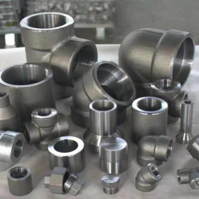 China NPT Threaded Socket Weld Tee 20# for sale