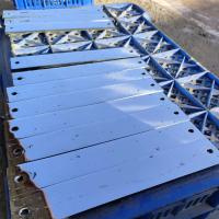 China Sand Blasting  Steam Blow Target Plate DN200 6063 Aluminum Material for sale