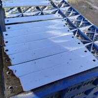China High Pressure Steam Purge Finish Ra1.6 Aluminum Target Plate with Polishing Capability for sale