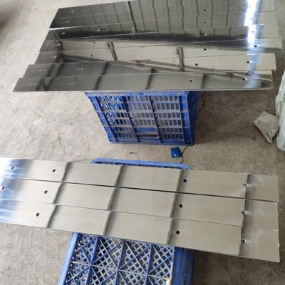 China High Pressure Steam Purge Finish Ra1.6 Aluminum Target Plate with Polishing Capability for sale