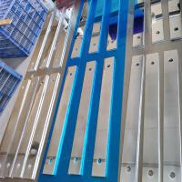 China High Temperature Steam Blowing Target Plate 10mm Aluminum  Rectangular for sale
