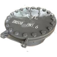 China Carbon Steel Quick Opening Circular Manhole Cover Strong Versatility for sale