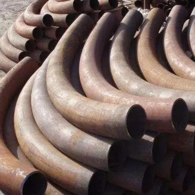 China 6° 15°30° Equal Heat Galvanized Pipe Bends Steel Tubing Bends DN10-DN2000 for sale