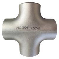 China 00Cr19Ni10 Equal Diameter Four-Way Reducing Four-Way GB/T12459-2017 Standard for sale