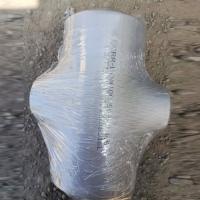 China Welded Joint Stainless Steel 4 Way Tee DN50-DN1200 Metal Pipe Fittings for sale
