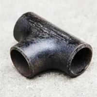 China A234 WPB ASTM Standard Seamless Pipe Fittings Carbon Steel Tee Equal Diameter Tee Sch10-Sch160 for sale