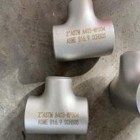 China Zexu Produces Various Specifications Of 0Cr18Ni9 Tees for sale