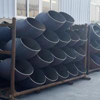 China 20# Carbon Steel Seamless Pipe Fittings 45 Degrees Long Radius Short Radius Elbow for sale