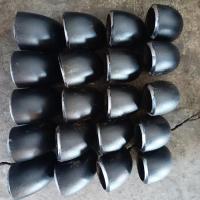 China 20# Carbon Steel Seamless Pipe Fittings 45 Degrees Long Radius Short Radius Elbow for sale