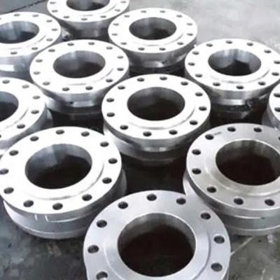 China ASME B16.5 SA105 Carbon Steel Forged Steel Flange Welded Neck Roundness for sale