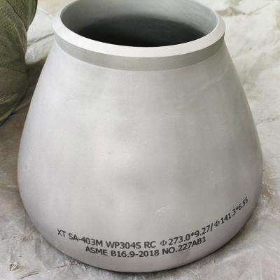 China Concentric Eccentric Reducing Tube SS316 Stainless Steel DN200 Sch40 for sale