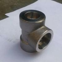 China 304/316/321SS Socket Weld Reducing Tee DN6-DN100 3000lb Socket Weld Fittings for sale