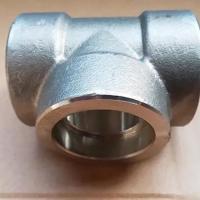 China 304/316/321SS Socket Weld Reducing Tee DN6-DN100 3000lb Socket Weld Fittings for sale