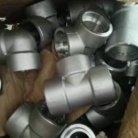 China A105 Carbon Steel Socket Pipe Fittings Tee MSS SP-97-2019 Standard for sale