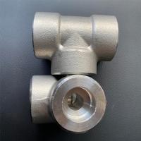 China A105 Carbon Steel Socket Pipe Fittings Tee MSS SP-97-2019 Standard for sale