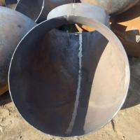China Thick Wall Butt Welded Pipe Fittings 90 Degree Welded Elbow Q235B for sale