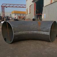 China Thick Wall Butt Welded Pipe Fittings 90 Degree Welded Elbow Q235B for sale