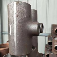China Large Diameter Butt Weld Tee High Pressure 254smo 904l for sale