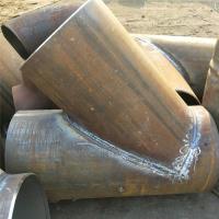 China SCHXXS S30408 Stainless Steel Pipe Tee Large Diameter for sale