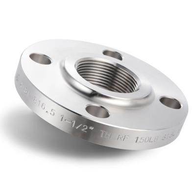 China DN15mm Internal Thread Forged Steel Flange Used In Chemical Petroleum Pipeline for sale