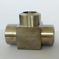 China 20# Carbon Steel Forged Socket Welding 3000LB/6000LB Reducing Tee for sale
