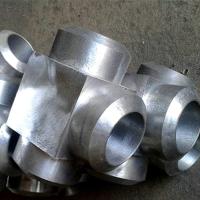 China SS304/316 Forged Pipe Fittings High Pressure NPT Threaded Pipe Tee Class 2000 for sale