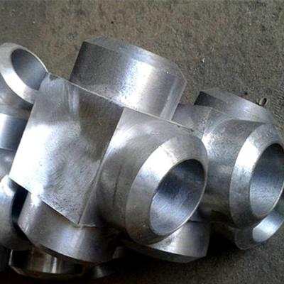 China Forged Steel Tee Fittings 304 316 Stainless Steel 2000LB-9000LB for sale