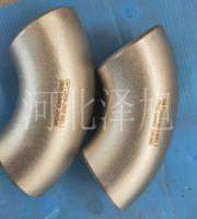 China Titanium Pipe Fittings TA2 Elbow Titanium Alloy Reducer Pipe Fittings for sale