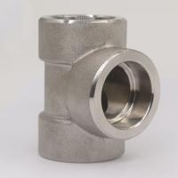 China ASME B 16.11 Forged Seamless Socket Tee 20# Carbon Steel for sale