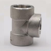 China ASME B 16.11 Forged Seamless Socket Tee 20# Carbon Steel for sale