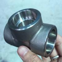 China Alloy Steel Threaded Socket Weld Fittings P91 P22 P11 Pipe T Socket 3000LB 6000LB for sale
