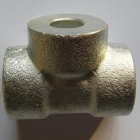 China DN15-DN600 High Pressure Tee Carbon Steel Forged Pipe Fittings National Standard for sale