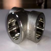China Forged Pipe Parts 9000LB Carbon Steel Tee Customized for sale