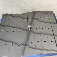 China Pipe Cleaning Iron Steam Blow Target Plate Silver Customized Size for sale